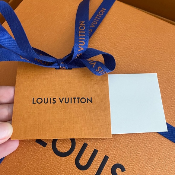 Louis Vuitton | Accessories | Louis Vuitton Tag And Ribbon 4 Long ...